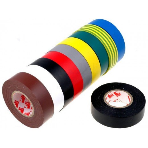 SCAPA Electrical Tape - 9 colours - 15 mm x 10 mt